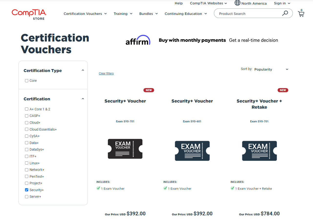 CompTIA Security+ - Free sharing of CompTIA (A+, Cloud+, Cloud ...
